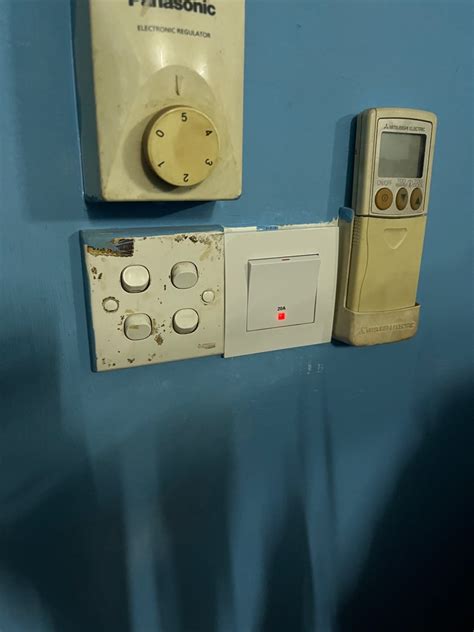 Tukar Suis Aircond Suis Rosak Suis Lampu Kipas Aircond Water