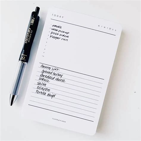 Memo Notepad With Pen