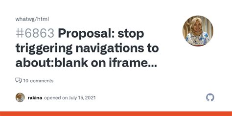 Proposal Stop Triggering Navigations To Aboutblank On Iframe