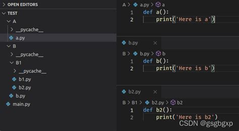 Python调用另一个py文件中的类和函数或直接运行另一个py文件python引用其他py文件的函数 Csdn博客