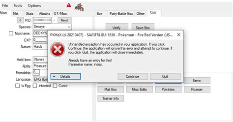 event flags problem · issue 3187 · kwsch pkhex · github