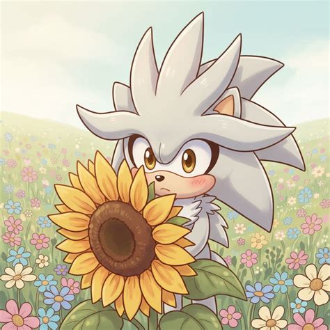 Create Silver The Hedgehog Fan Art With Ai