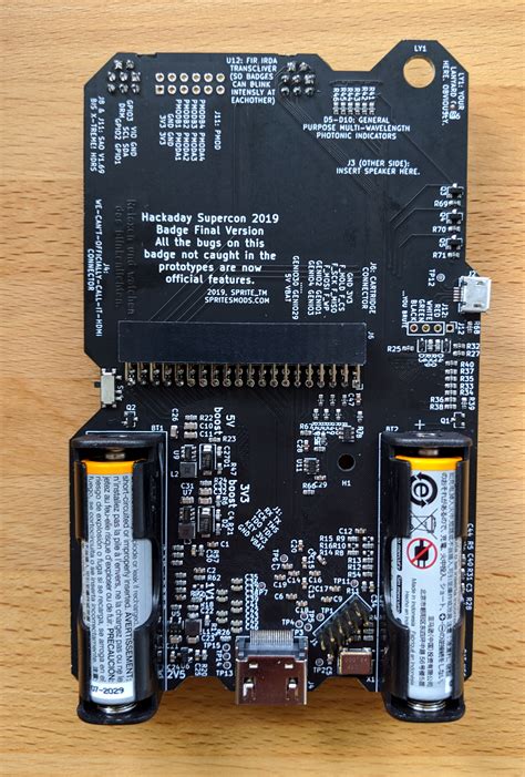 2019 Hackaday Superconference Badge Rear2 Hackaday