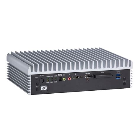 Axiomtek EBOX FL Fanless Box Computer With Th Th Gen Intel Core Processor