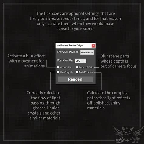Render Knight Script For Poser 13