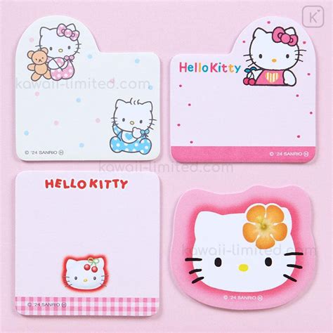Japan Sanrio Boxed Sticky Note Hello Kitty 50th Anniversary C