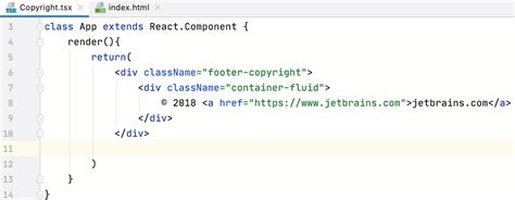 react webstorm documentation