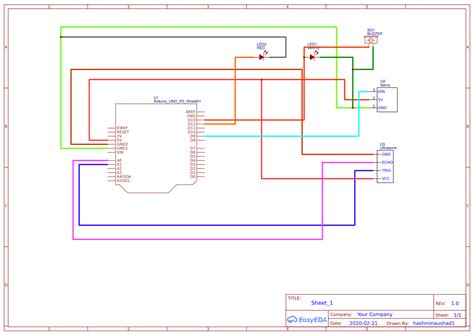 Toll Tax With Servo And Ultrasonic Platform For Creating And Sharing Projects Oshwlab