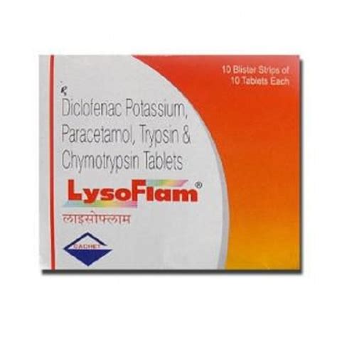 Lysoflam Tablet Medical Help Desk