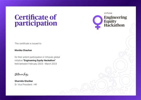virtusa certification hackathon monika chauhan