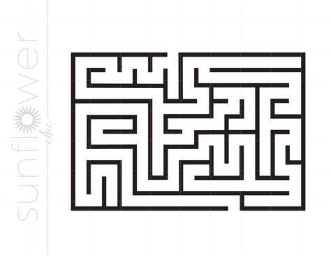 Easy Maze Clip Art At Yolanda Johnson Blog