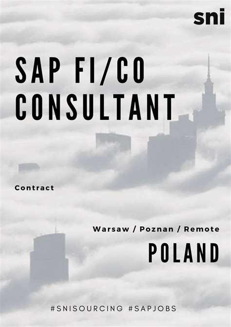 Sni On Linkedin Sapfi Sapco Sapfico Sapcontrolling Sapfinance Sapjobs