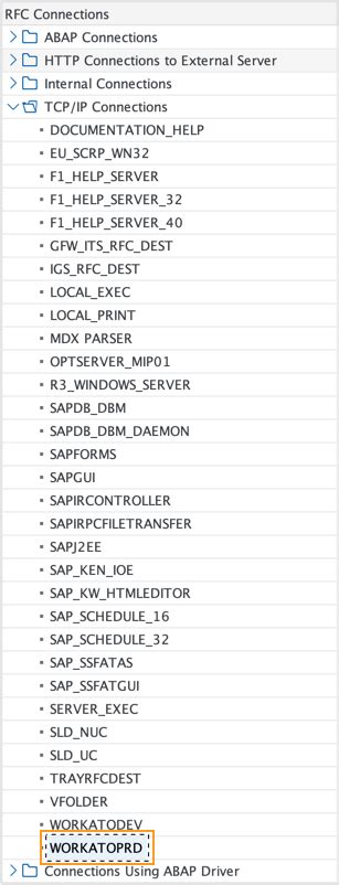 Create A Remote Function Call Destination In SAP MaintainX Help Center