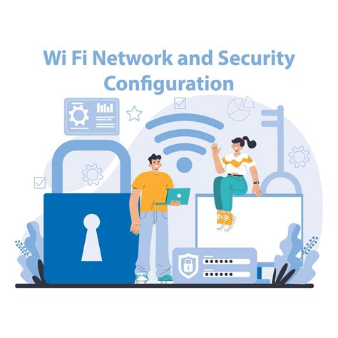 Wi Fi Network Specialist Setting Up Developing And Maintaining Wireless 41173400 Vector Art At