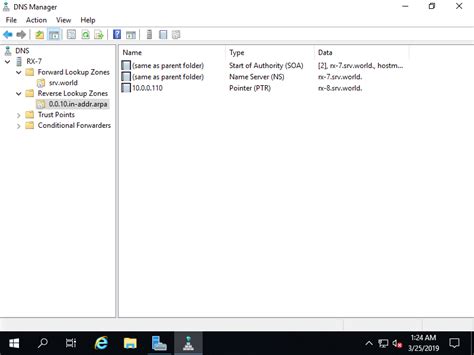 Windows Server 2019 Dns Server Add A Ptr Record Server World