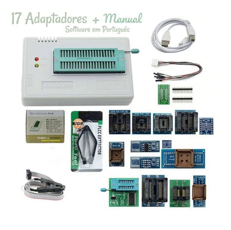 Programador Bios Universal Eprom Tl866ii Adaptadores Mercado Livre