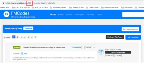Enabledisable Like Feature According To Sub Forums