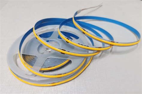 Promo Promo Led Strip Cob Dc Volt Meter Led Lampu Strip Light Cob Ip Biru Diskon