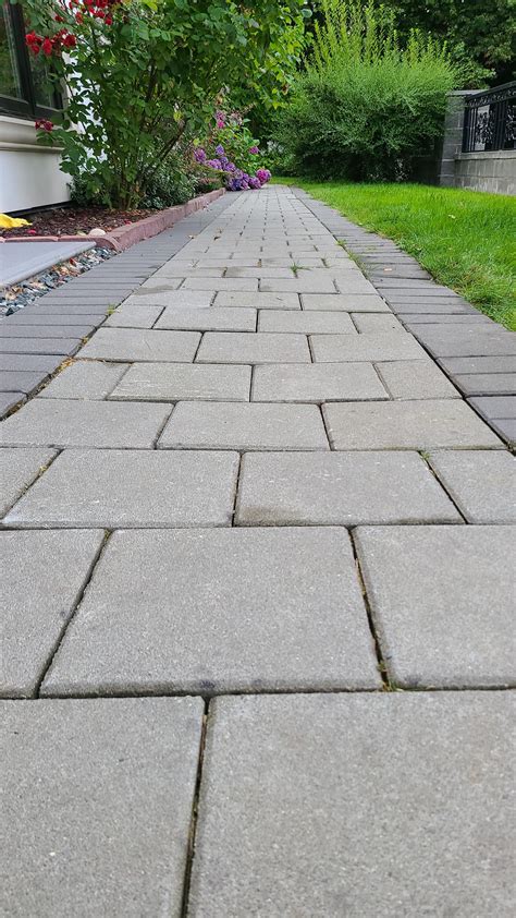 wavey paverstone path r diy canada