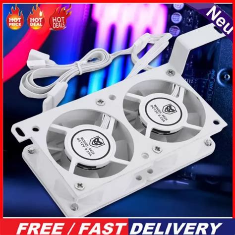 memory radiator with dual 60mm fan pwm 1000 3000rpm for ddr ddr2 ddr3