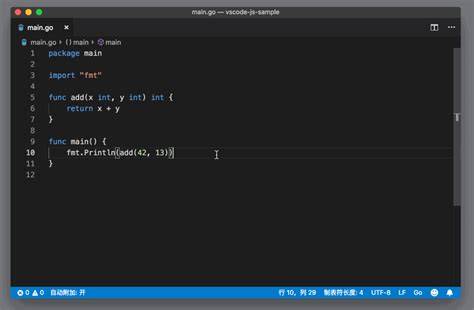 Vscode 支持go极客教程