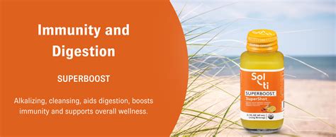 Sol Ti Organic Ginger Supershot Drink Aids Digestion