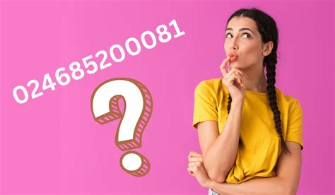 024685200081 A Comprehensive Analysis Of Numerical Identifiers