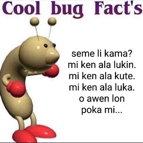 lon pipi kulijo r tokipona