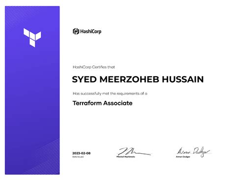 My Journey To Becoming A Hashicorp Certified Terraform Associate By Syed Zoheb Mar 2023