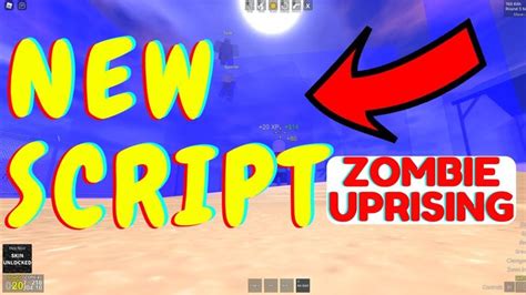 Zombie Uprising Script GUI Roblox Working Aura Damage To Zombies NEW