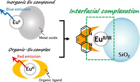 Schematic Illustration Of Sio2 Nanoparticles Coated With Eu Ions