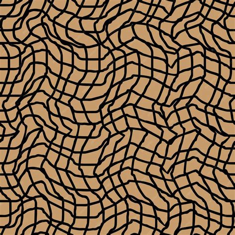 Premium Vector Graphic Square Wave Pattern Vector Seamless Pattern Modern Stylish Texture