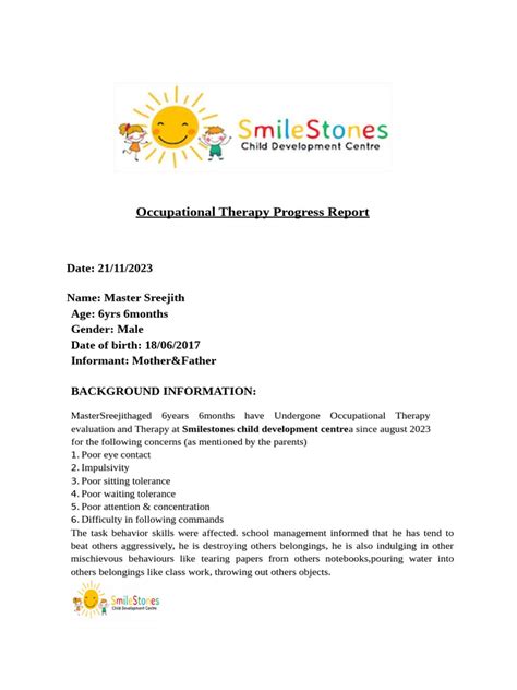 Sreejith Ot Report Pdf