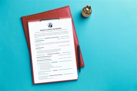 Estructura De Un Cv Currículum Y Trabajo