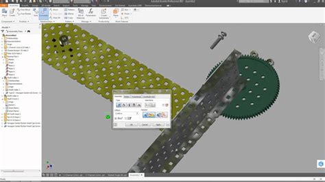 Autodesk Inventor 2017 17 Mate And Insert Usig Vex Parts Youtube