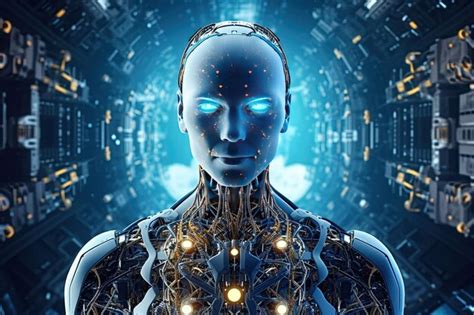 Premium Photo Artificial Intelligence And Machine Learning Generative Ai