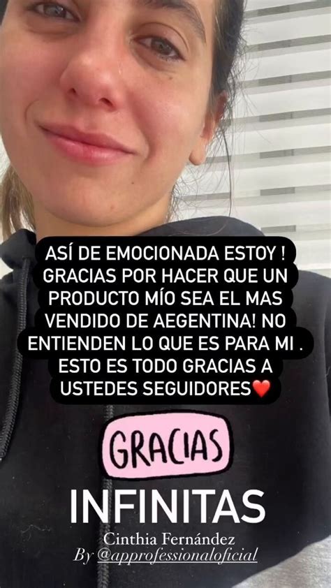 El Gran Motivo Que Tuvo Cinthia Fern Ndez Para Festejar Minuto Neuquen