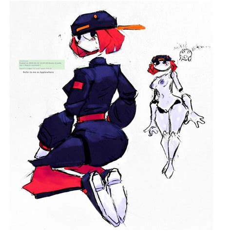 Rule 34 1girls 2d Android Backwards Baseball Cap Belt Blush Breasts Cleft Of Venus Clothed