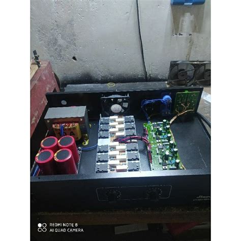 Jual Power Amplifer 10 Amper Biasa Ct 45 Sudah Input Balance Shopee