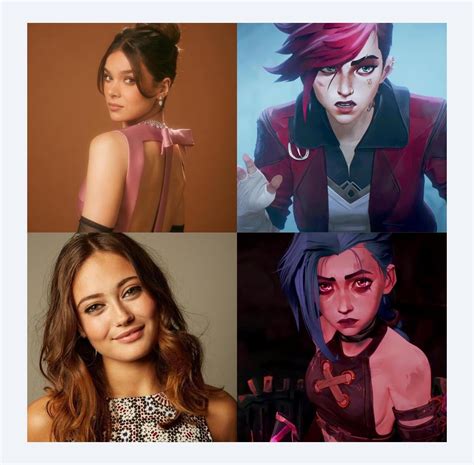 No Spoilers Violet Jinx And Their Respective Voicd Actresses Hailee