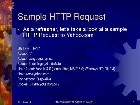 servlets servlet web browser communication ii ppt download