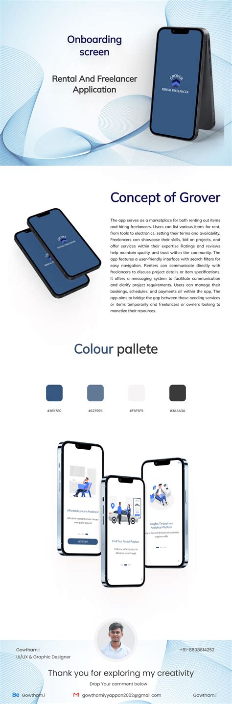 Onboarding Screen Behance