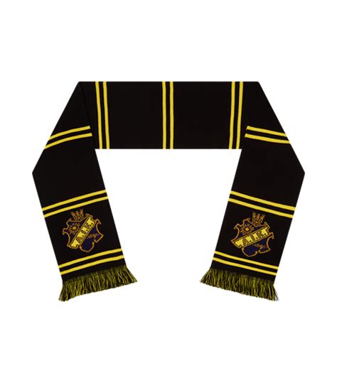 Aik Shop Halsduk Randig Svart Officiell Souvenirbutik