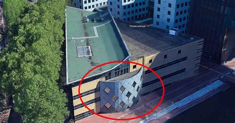 Works On Façade Of Building H On Roeterseiland Campus Campus