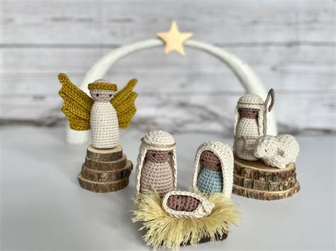 Nativity Scene Crochet Pattern Nativity Set Free Crochet Patterns