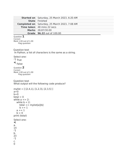 Review Quiz Assignments Cs 1101 Uopeople Studocu