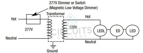 277v To 120v Transformer Wiring Diagram Step By Step Guide Circuits