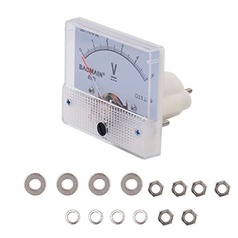 Baomain Analog Voltmeter 85c1 Dc 0 5v Rectangle Analog Volt Panel Meter Gauge — 🛍️ The Retail Market