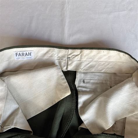 Yahooオークション 60s Farah Rayon Slim Slacks ヴィンテージ ビン