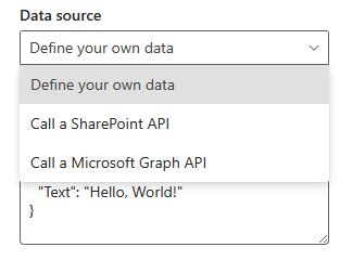 Overview Of Viva Connections Card Designer Advance API Features Microsoft Learn